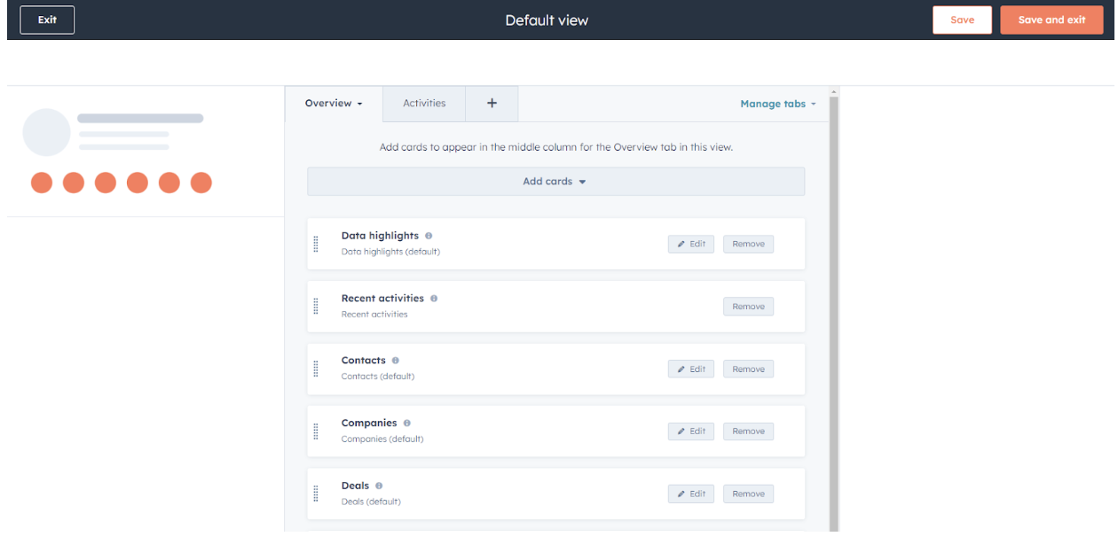HubSpot Record Customization